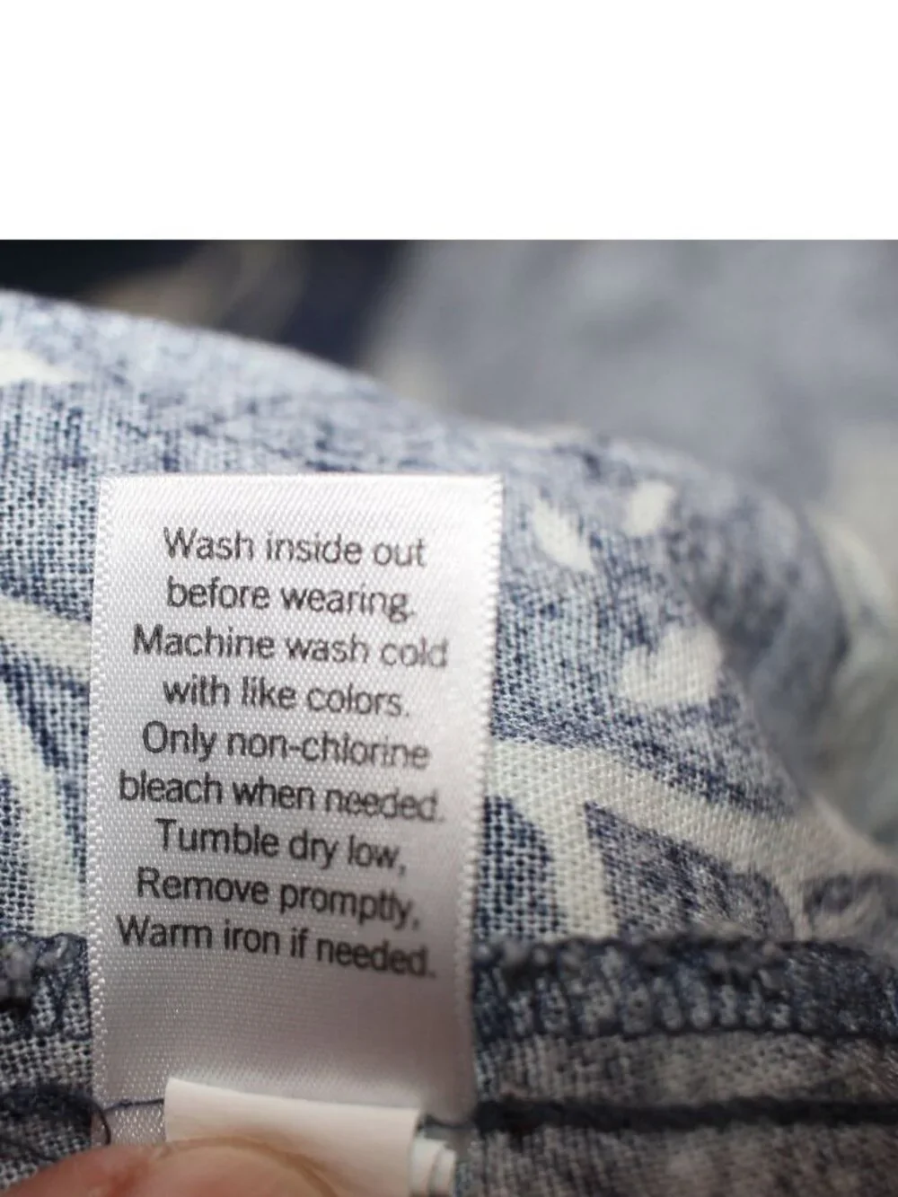 Sonoma | Dresses | Linen Blend Midi Floral Smocked Blue Tropical Print ...